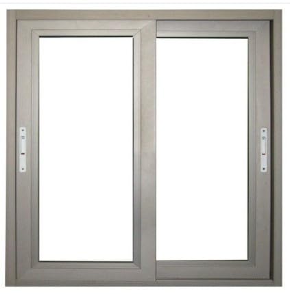 MAHADEV UPVC White Outdoor Aluminium Window Frame (2X2 Feet 12 pcs, 1 ...