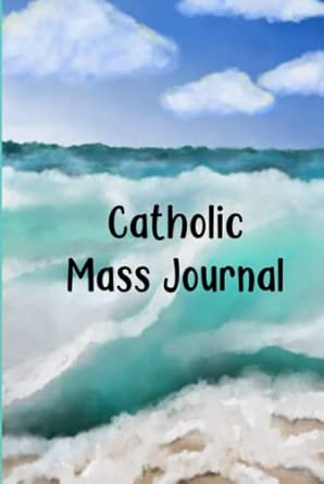 Amazon.com: Roman Catholic Mass Homily Notes Journal - Beach Cover ...