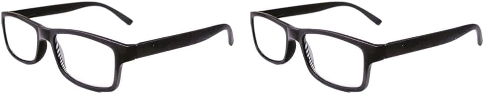 Amazon.com: MAGNIFEYE Reading Glasses for Men or Women, 2.5 Diopters ...
