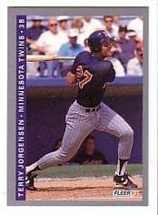 Amazon.com: 1993 Fleer Baseball Card #268 Terry Jorgensen ...