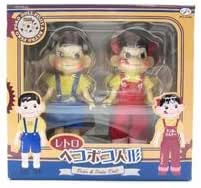 Amazon.co.jp: Retro Pekopoko Doll Peko-chan Poko-chan Fujiya Doll ...