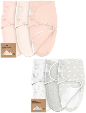 Amazon.com: KeaBabies Baby Swaddle Sleep Sacks with Zipper - 3-Pack ...