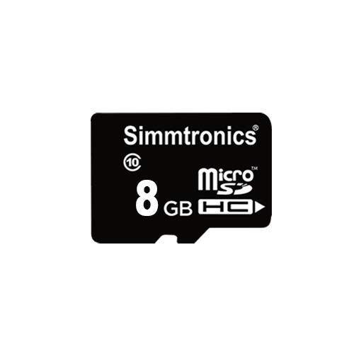 Simmtronics MicroSD 8GB Memory Card Class 10 with 5 Year Warranty - Buy ...