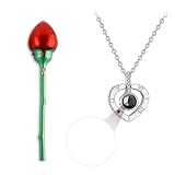 ・ブランド:Seven Spring・製造元/メーカー部品番号:TTNK・パーソナライズされた写真の投影と永遠の象徴。愛する人を永遠に心の近くに置いてください。 このカスタム投影ネックレスにより、中に貴重な写真を刻印することができます。 ペ...