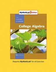 Amazon.in: Buy College Algebra, Mymathlab Edition (10th Edition) Book ...