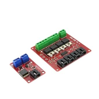 Amazon.com: Four Channel 4 Route Mosfet Button Irf540 V4.0+ Mosfet ...