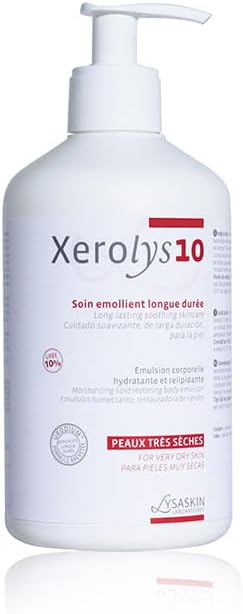 LYSASKIN Xerolys 10 Moisturizing Cream 500ml – Urea 10% Hydrating Cream ...