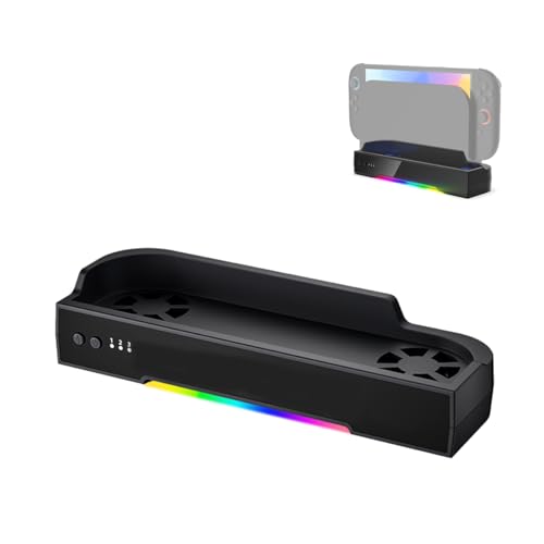 YUYUEMI Cooling Fan for Switch 2 Docking Station Heat Sink Base with ...