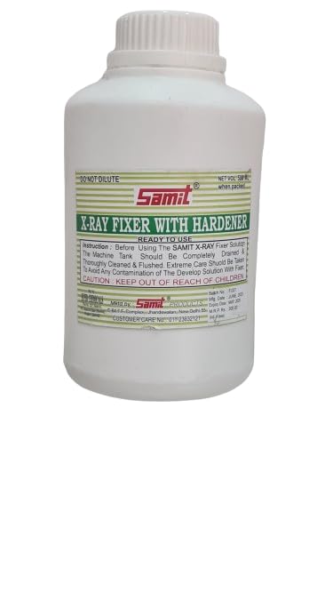 Dental Samit X-Ray Fixer liquid, 500ml Used for Dental : Amazon.in ...
