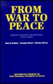 From War to Peace: Arab-Israeli Relations 1973-1993: Rubin, Barry ...