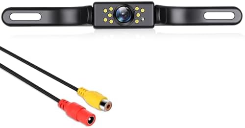 Amazon.com: GLK Backup Camera, AHD 1080P Rear View License Plate Camera ...