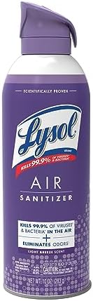 Amazon.com: Lysol Air Sanitizer Spray, For Air Sanitization and Odor ...