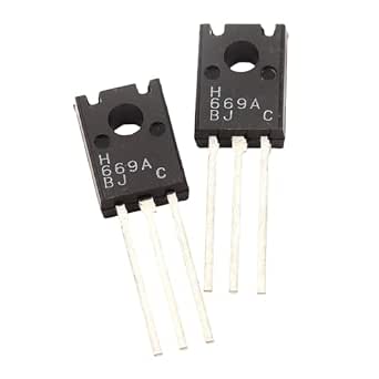 Amazon | 5pairs (5個 H669A + 5個 H649A) TO-126F 669A 649A Transistor ...