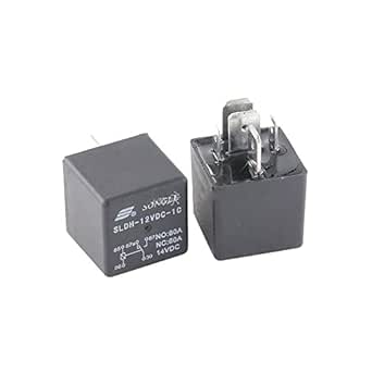 Amazon.com: 2PCS Relay 12V SLDH-12VDC-1C 5Pin NO: 80A NC: 60A 14VDC ...
