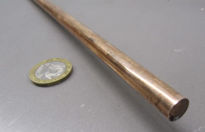 510 Bronze Round Bar, Unpolished (Mill) Finish, H04 Temper
