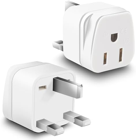 Amazon.com: BESTEK UK Travel Plug Adapter Set, Grounded Universal Power ...