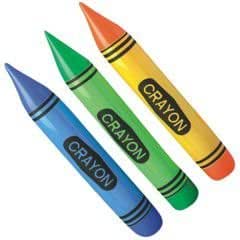 Inflatable Crayons - 23" Neon Color, 12 Pack : Amazon.ca