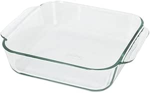Amazon.com: Pyrex Bakeware 8-Inch Square Cake Pan, Clear: Baking Dishes ...