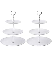 Amazon.com: RAUVOLFIA 3 Tier Cupcake Stand, Small Tiered Serving Cake ...