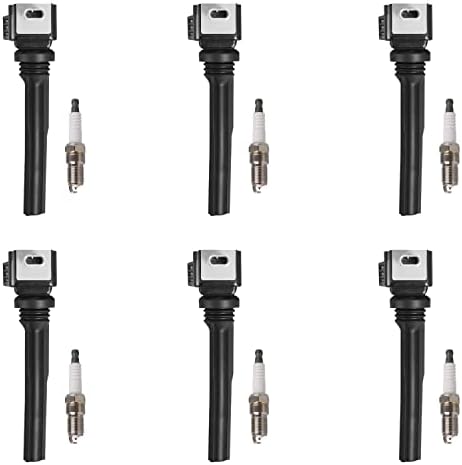Amazon.com: ENA Set of 6 Ignition Coil Pack and Spark Plug Compatible ...