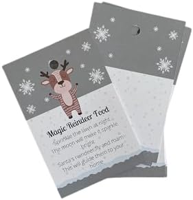 Magic Reindeer Food Tags, Magical Reindeer Dust Labels, Christmas Eve ...
