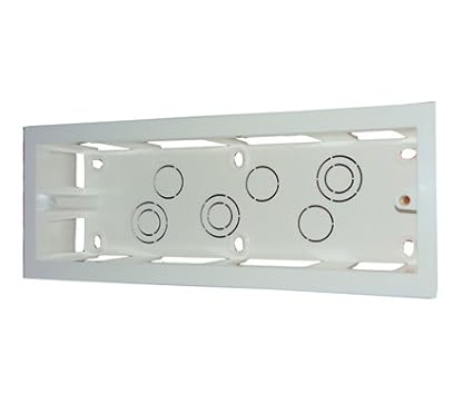Legrand 6 Module Plastic Surface Box (White) : Amazon.in: Home Improvement