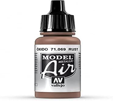 Vallejo Model Air 17 ml Acrylic Paint - Metallic Silver : Acrylicos ...