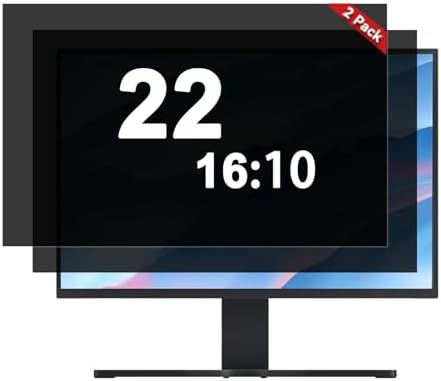 Amazon.com: Vxaop [2 Pack] 22 Inch Computer Monitor Privacy Screen for ...