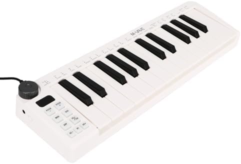 Amazon.com: M-VAVE 25 Key USB MIDI Keyboard Controller, MIDI Controller ...
