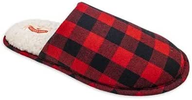 Amazon.com | Family Men's Plaid Slippers size 11-12 | Slippers