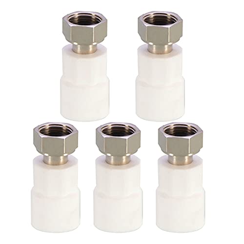 Candeon Plastic Barb Adapter – 5Packs PPR Water Pipe Swivels Adapter ...