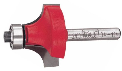 Freud 34-114 3/8" Radius Rounding Over Router Bit with 1/4" Shank ...