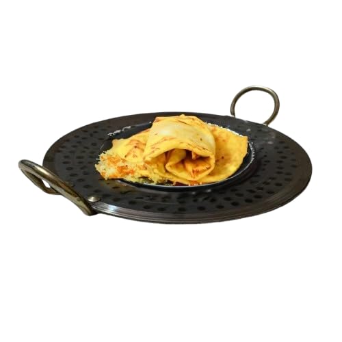 Buy R S IRON Tawa for Cooking, Gas & Induction Friendly Deep Frying Pan ...