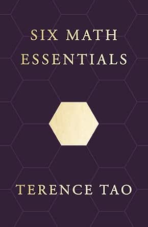 Six Math Essentials , Tao, Terence - Amazon.com