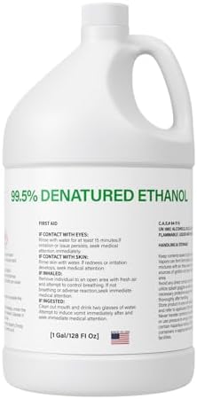 Amazon.com: Denatured Ethanol Alcohol - SDA 40B 99 Percent Denatured ...