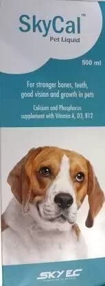 Sky EC skycal 500 ml for Dogs by zoozukart : Amazon.in: Pet Supplies