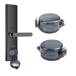 Amazon.com : 2 Pack Deadbolt Child Safety Lock Cover - Child Proof ...