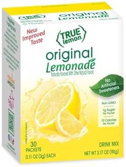 Amazon.com : TRUE LEMON Original Lemonade Drink Mix| Made from Real ...