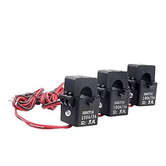 Currents Current Transformer 2PCS Split Core Current Transformer, AC Current Sensor On Current ...
