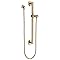 DELTA FAUCET 51600-CZ Adjustable Slide Grab Bar Assembly with Elbow ...
