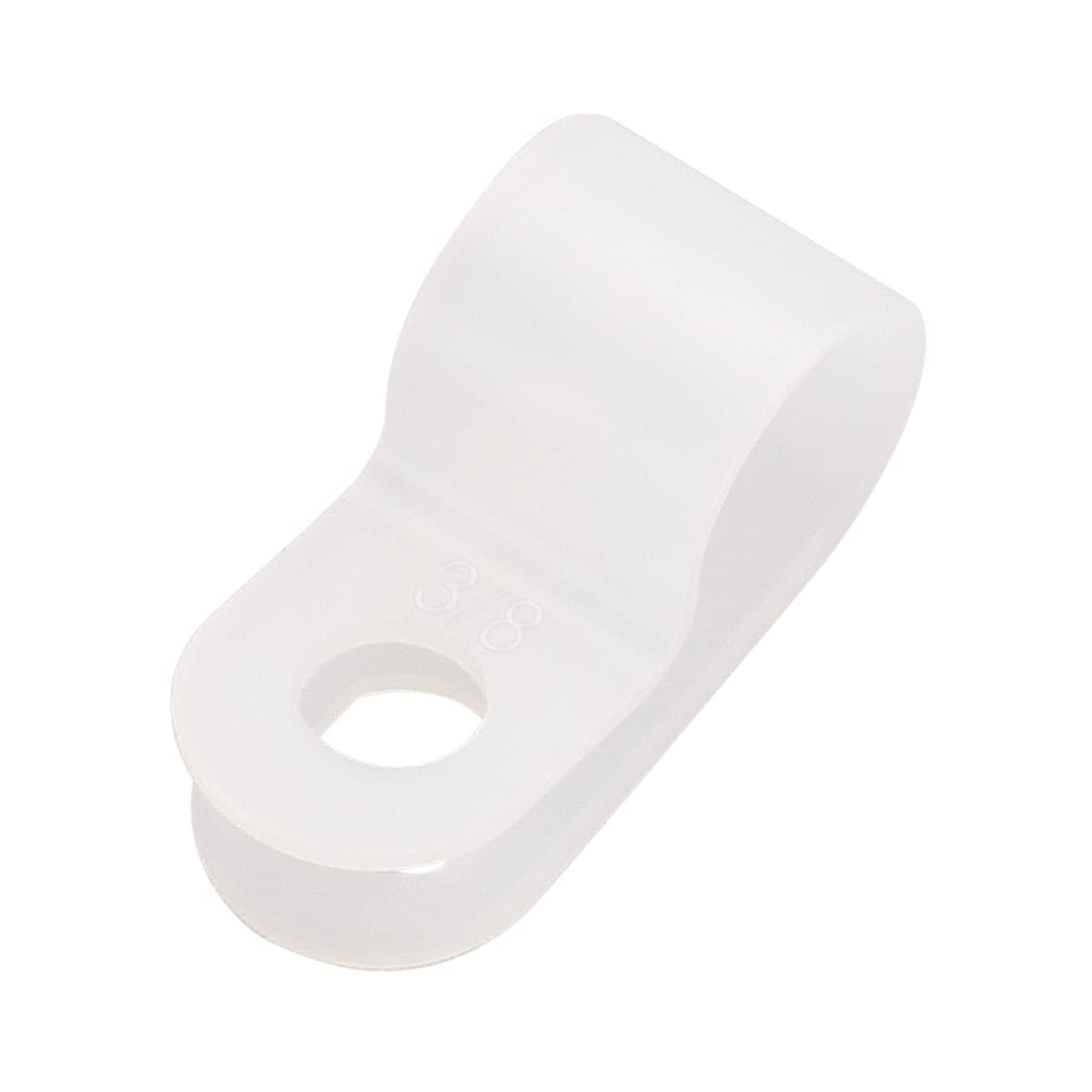 Baomain R-Type Cable Clamp 3/8 Inch White 100 Pack : Amazon.in: Home ...
