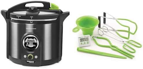 Amazon.com: 12 Qt Stainless steel Electric Pressure Canner & 7 Function ...