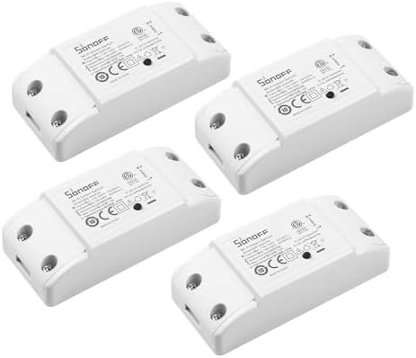 SONOFF BASICR2 WiFi Switch 3-Pack Wireless Remote Control Electrical ...