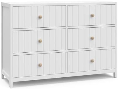 Amazon.com: Graco Teddi 6 Drawer Double Dresser (White) – GREENGUARD ...