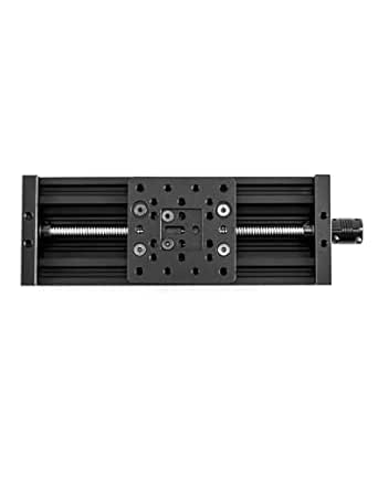 QWORK Screw Slide Table Linear Actuator Kit, 7-7/8 Inch 4080U Z-axis ...