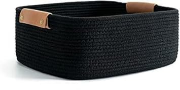 Inaya Handloom Jute Cotton Storage Gift Basket, Rectangle case for ...