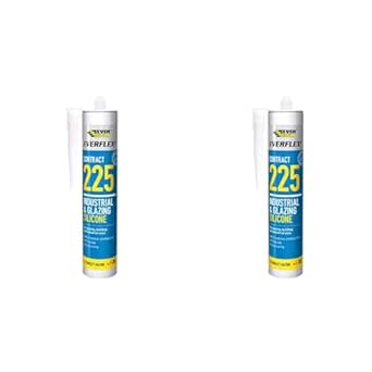 Everbuild Everflex 225 | Cure Silicone Sealant Designed for Glazing and Industrial Applications ...