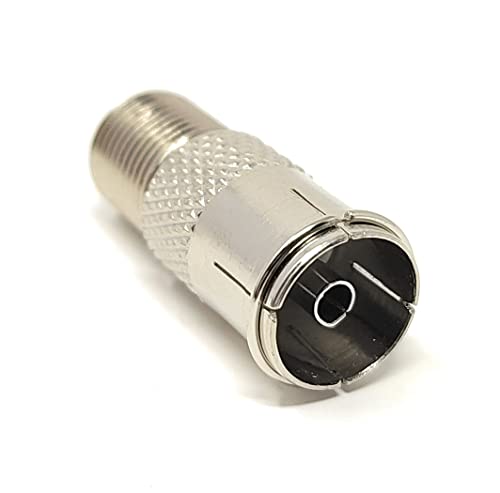 Maincore TV Coaxial Female Socket to F Type Female Socket, Adapter Coax ...