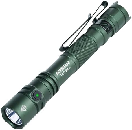 ACEBEAM TAC AA Tactical EDC Torch, 750 High Lumens Torch Rechargeable ...