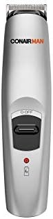Amazon.com: ConairMAN All-in-One Beard Trimmer for Men for Face, Nose and Ear Hair Trimmer, 12 ...